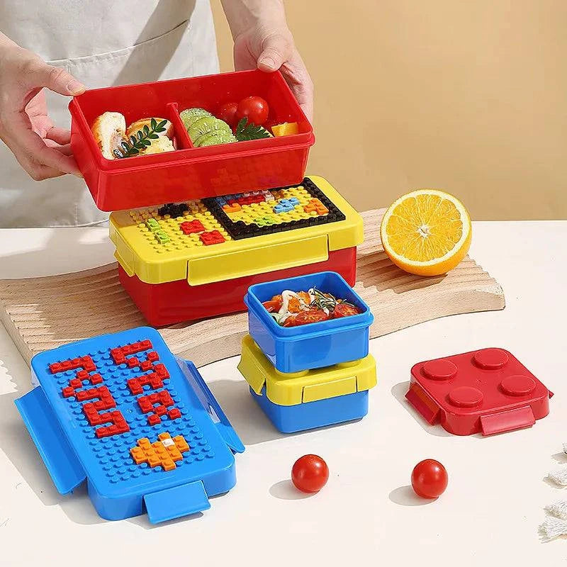 Modular Lunch Box Set: Food-grade PP, BPA Free - Innovative Food Stora ...
